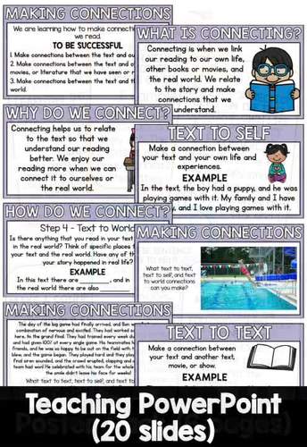 Making Connections (Connecting) - Reading Comprehension Bundle | TpT