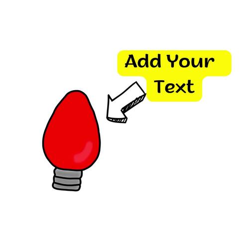 Christmas Bulletin Board Add Your Text EDITABLE | Jesus The Light Of ...