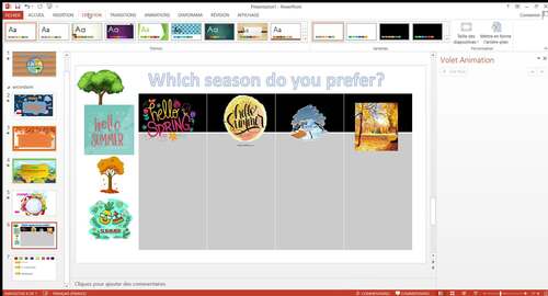 Presentation power point about The four Seasons of the YEAR by LEARN ...