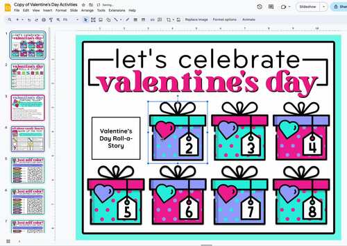 Valentine's Day Activities - Reading Writing Math Digital Resource ...