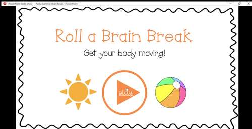 Summer Themed Digital Game- perfect for telehealth & distance learning