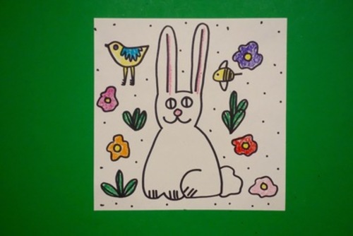 Let's Draw a Spring Bunny! by Patty Fernandez Artist | TPT