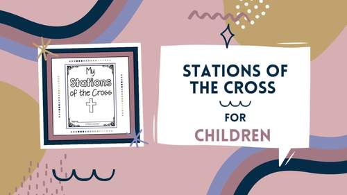 Catholic Stations of the Cross Mini Book for Lent and Holy Week Activities