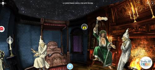 A Christmas Carol, Charles Dickens, Digital Escape Room, Fun for the ...
