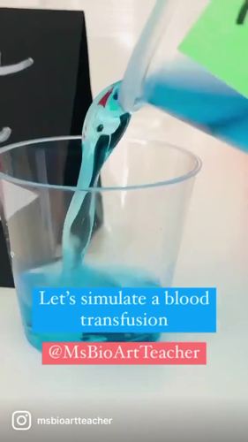 Blood Transfusion Simulation LAB / Hands-On/ Video Demonstration/PowerPoint