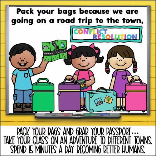 Conflict Resolution Social Emotional Learning Character Education SEL ...