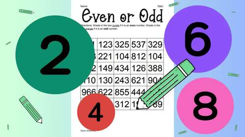 The Odd and Even BUNDLE by Skye's Workshop | TPT