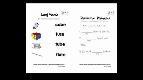 TEST PREP First and Second Grade Literacy Skills Worksheet Bundle MID ...