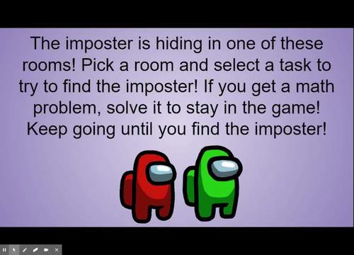 Editable Among Us Virtual Math Game by Stephanie Dias-Diniz | TPT