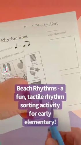 Vegetable Rhythm Sort - Elementary Music Quarter/Eighth Note Activity