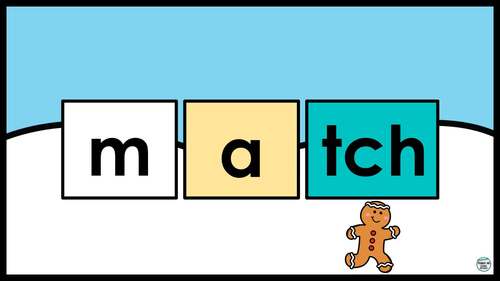 Gingerbread TCH Phonics | Digital Trigraph TCH | Google Slides and ...