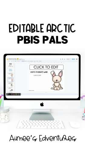 PBIS Pals | Editable Arctic Animal Pack | Classroom Decor Behavior ...