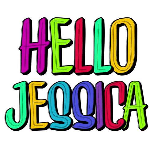 Vivid Scribble Dot Doodle Alphabet bulletin board letters font for teachers