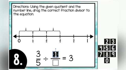 6th Grade Math Number System Digital Activities Bundle 6.NS.1-6.NS.8