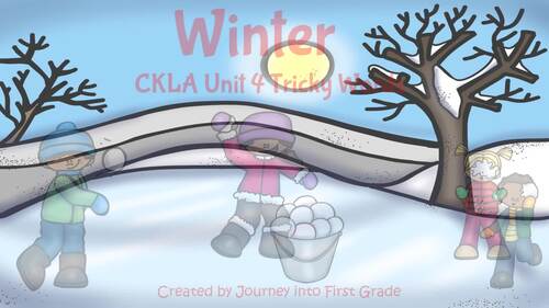 CKLA Unit 3-6 Kindergarten Skills Tricky Word Digital Activity ...