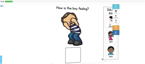 Identifying Feelings and Emotions | Question Boom Cards by Teaching Autism