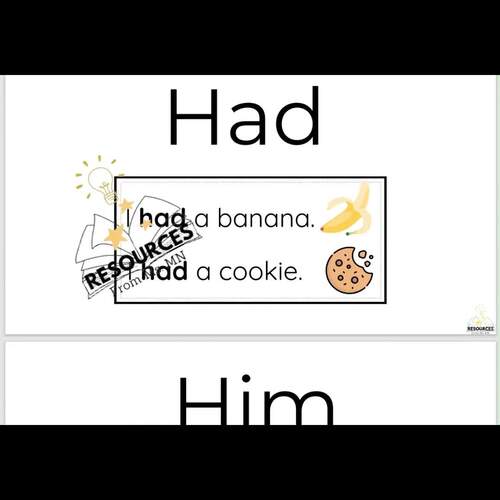 Open Court Reading Sight Word & Sentences Slideshow/Flashcards- Unit 1 ...