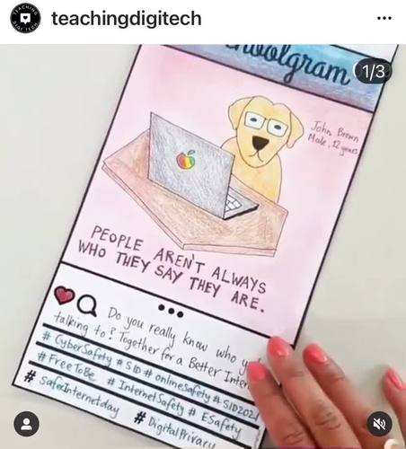 INSTAGRAM Social Media CYBER SAFETY Activity | Online Safety | ESafety ...