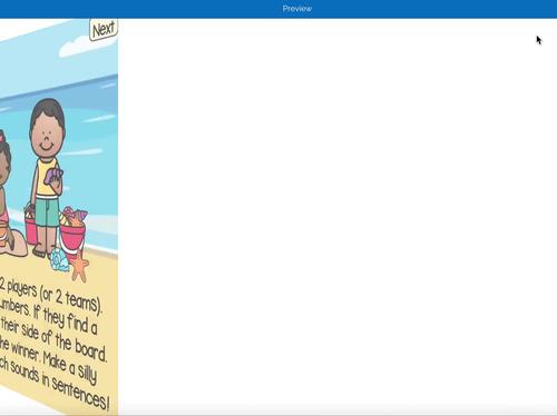 F and V Summer Articulation Memory Games Boom Cards F V Speech Therapy ...