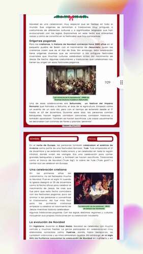 Historia de Navidad Lectura | Christmas History Spanish Reading ...
