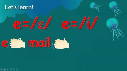 Digital Long E, Open Syllable No Prep PowerPoint Lesson for Distance ...