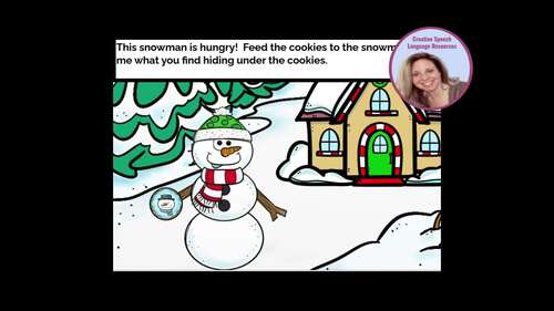 Feed the Snowman – Initial /s/ Articulation Speech Activity | TPT