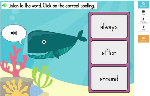Second Grade Sight Word Recognition | BOOM CARDS | Set 1 by Teaching ...