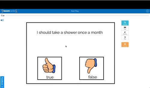 Hygiene Daily Routine Yes and No Questions Life Skills Boom Cards™