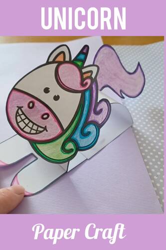 Thelma the Unicorn Activities - Unicorn Craft by Nomadic Bee | TPT