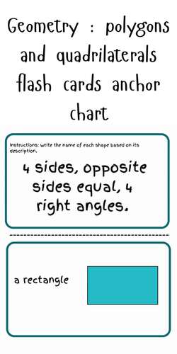 Geometry : polygons and quadrilaterals summer packets 2nd going into 3rd