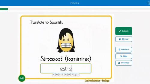 Spanish Boom Cards: Los Adjetivos, Los Opuestos, Los Sentimientos (Bundle)