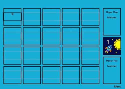 Digital Open Ended Articulation Memory Games #1 by Jennie's Speech Room