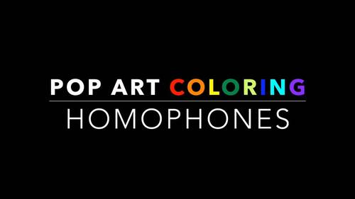 Art-infused Homophones Worksheets | Designs for ALL YEAR (inc Fall ...