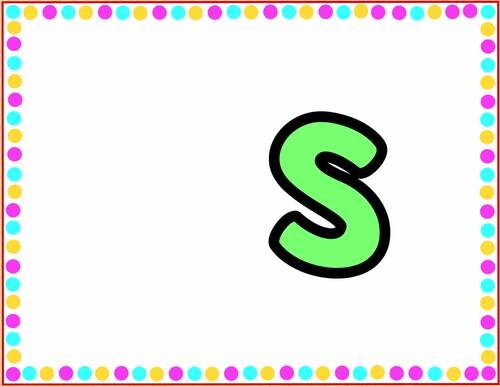 Printable Bright Colorful Bulletin Board Letters, Large Alphabet ...