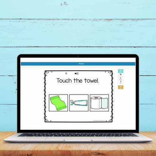 Bathroom Vocabulary Identification BOOM Cards (Distance Learning)