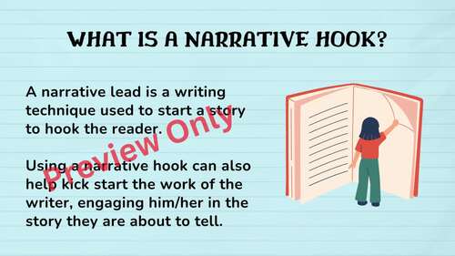 Narrative Writing: Starting with a Strong Hook by The MiddleVerse