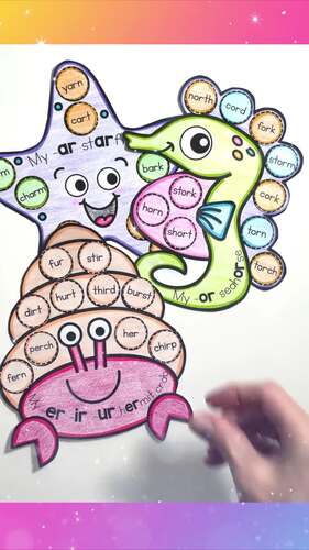 Bossy R BIG BUNDLE 7 AR OR ER IR UR Crafts R-Controlled Vowels & Activities