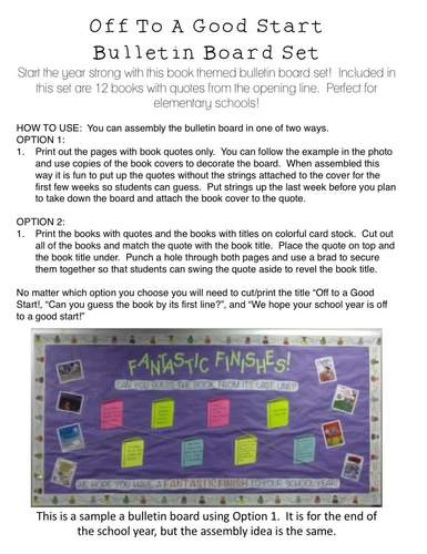 Interactive Reading Bulletin Board by Classroom 214 | TPT