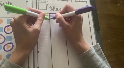 Printable Brain Booster Mats for Focus Calm ADHD Anxiety Sensory Stress ...