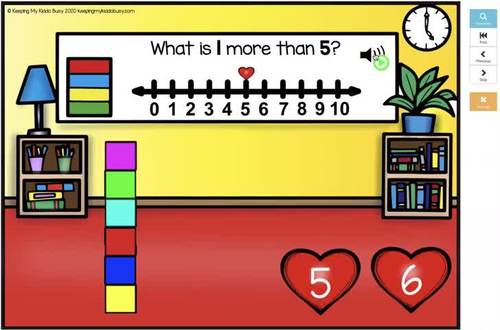 Counting One More - Kindergarten numbers and counting on - Math Boom ...