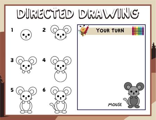 Woodland Animals Directed Drawing Bundle | Easy Step-by-Step Drawing ...