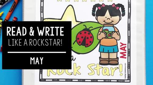 Spring Reading Passages with Comprehension Questions for Kindergarten - MAY