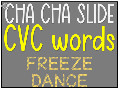 Cha Cha Slide CVC Freeze by Whitney Brelje | TPT