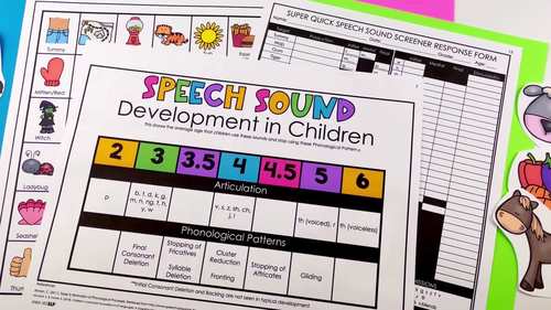 Phonology and Articulation Assessment Screener for Speech Therapy