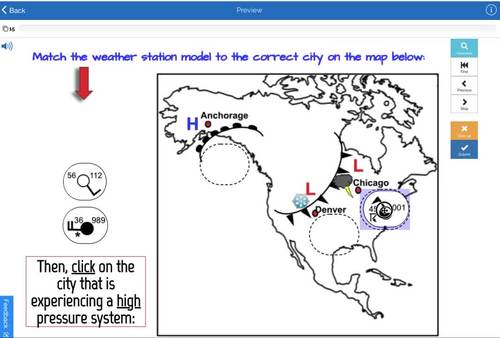 Weather Station Models Boom Cards- Interactive Digital Task Cards