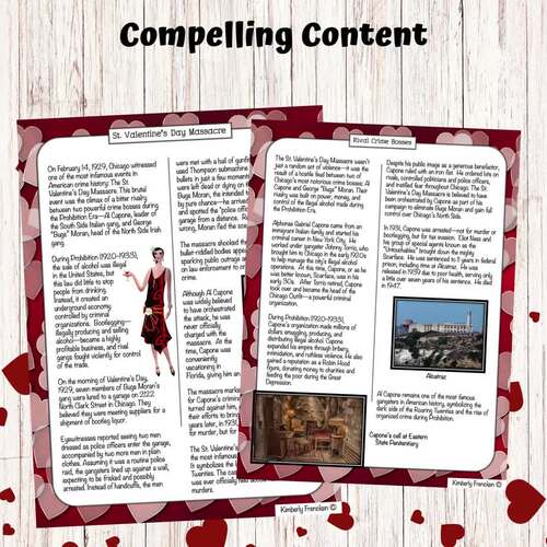 High School Reading Comprehension Passages & Questions: St. Valentine's ...