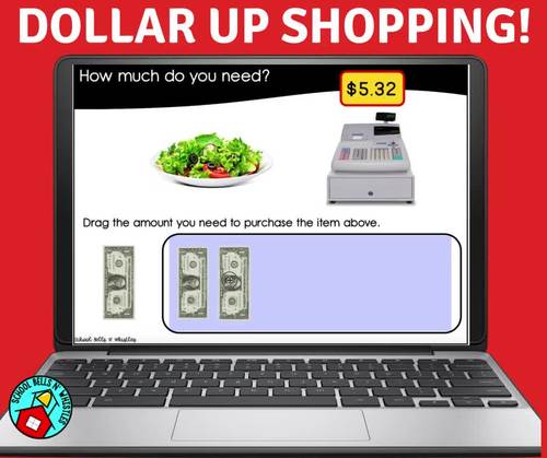 NEXT DOLLAR UP MATH - DIGITAL by School Bells N Whistles | TPT