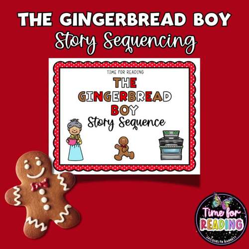 THE GINGERBREAD BOY Story Retell and Sequencing Stories with Pictures