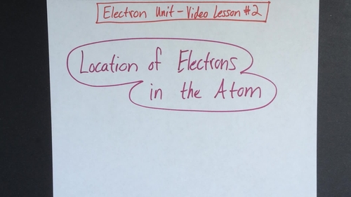 Location of Electrons in the Atom VIDEO LESSON by Chemistry with Confidence