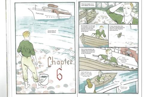 Great Gatsby Chapter 6 Audiobook/Graphic Novel by Mrs. T's Everything's